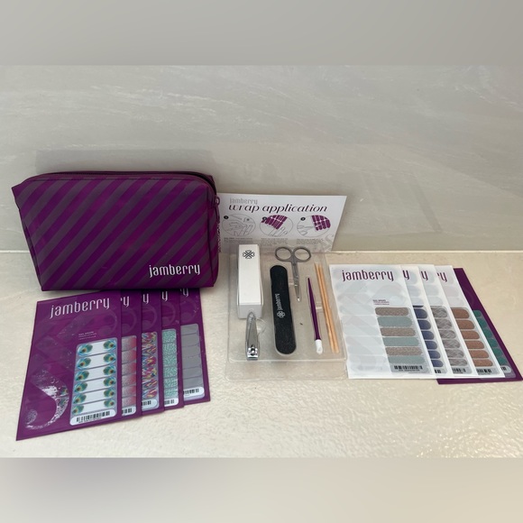 Jamberry | Accessories | Jamberry Application Kit And Pkgs Of Wraps ...